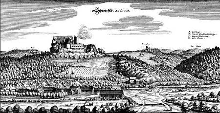 Der Merian-Stich von 1654